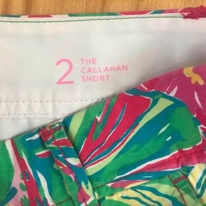 Lilly Pulitzer | Shorts | Lilly Pulitzer Callaghan Shorts Bright Floral ...